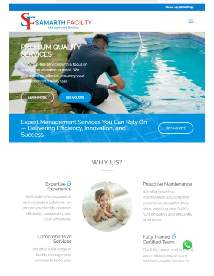 Samarth Facility - OnDigit New website